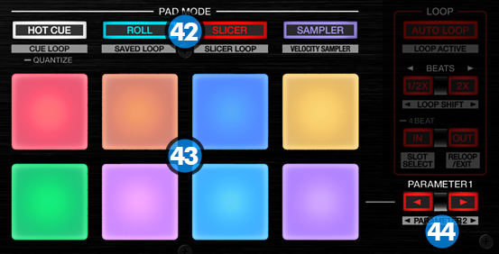 VirtualDJ - DDJ-SX2 - Pads
