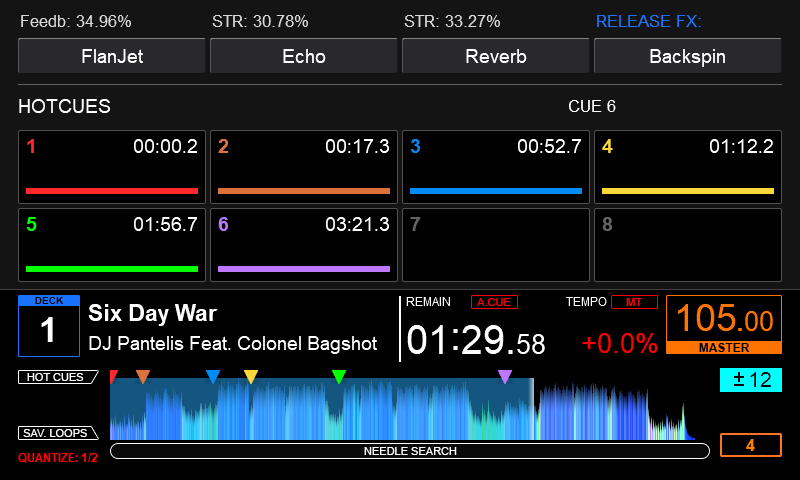 VirtualDJ - DDJ-RZX - Touch Screens