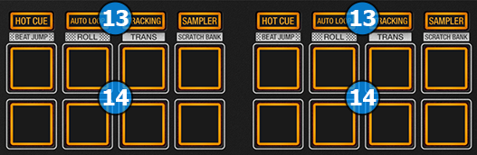 VirtualDJ - DDJ-REV1 - Pads