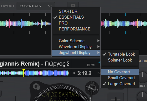 VirtualDJ - small cover art on default skin not showing up now