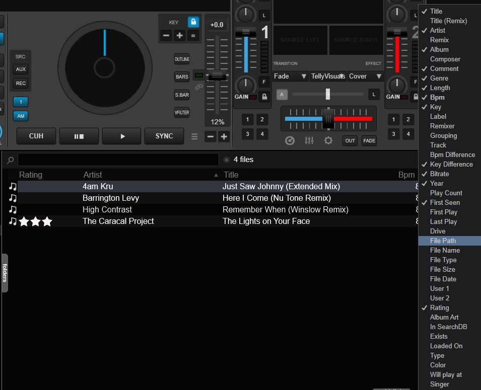 VirtualDJ - VDJScript to show current song from X deck in the browser
